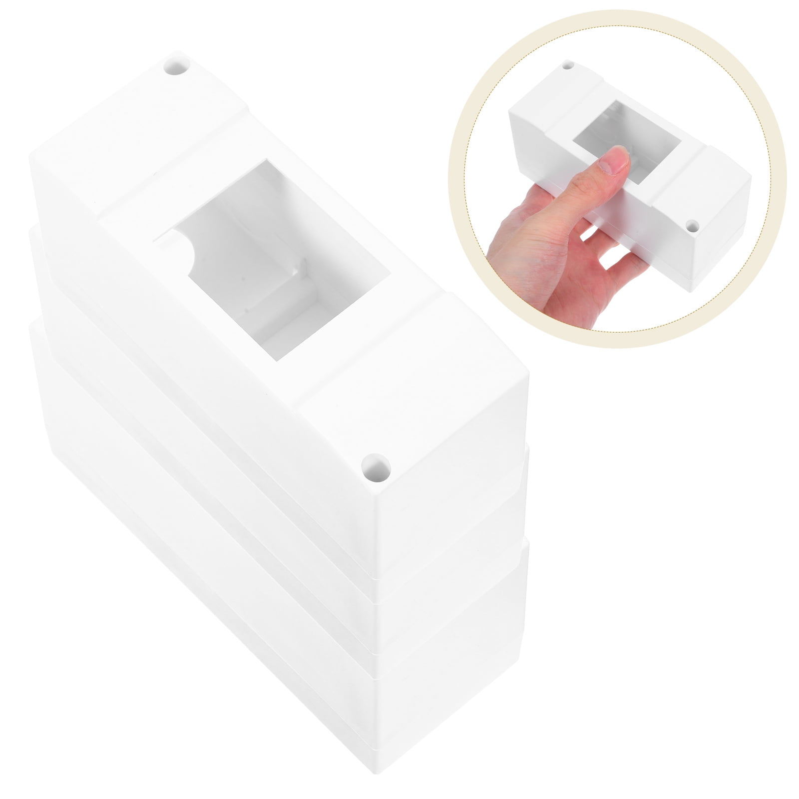 LIFKOME 3 Pcs Waterproof Distribution Protection Box Plastic Breaker ...