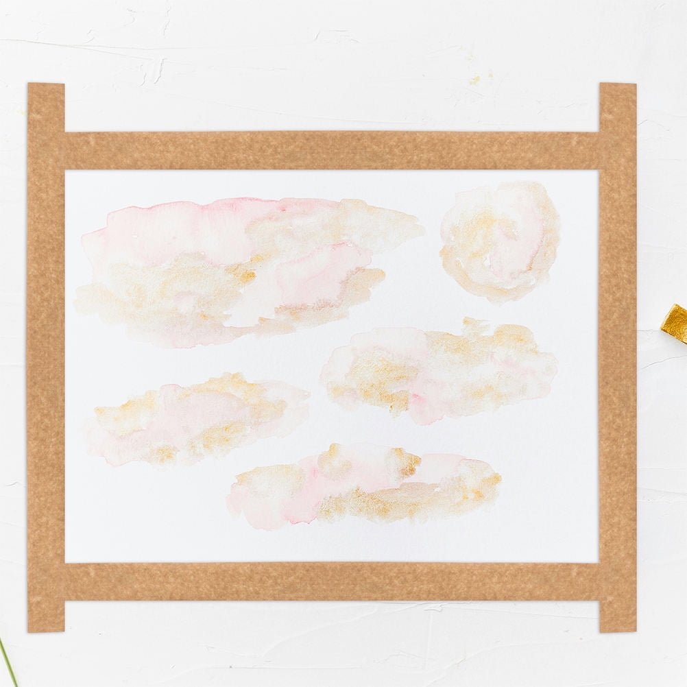 LIFKOME 3 Rolls of Water Activated Backing Tape Picture Framing Tape ...