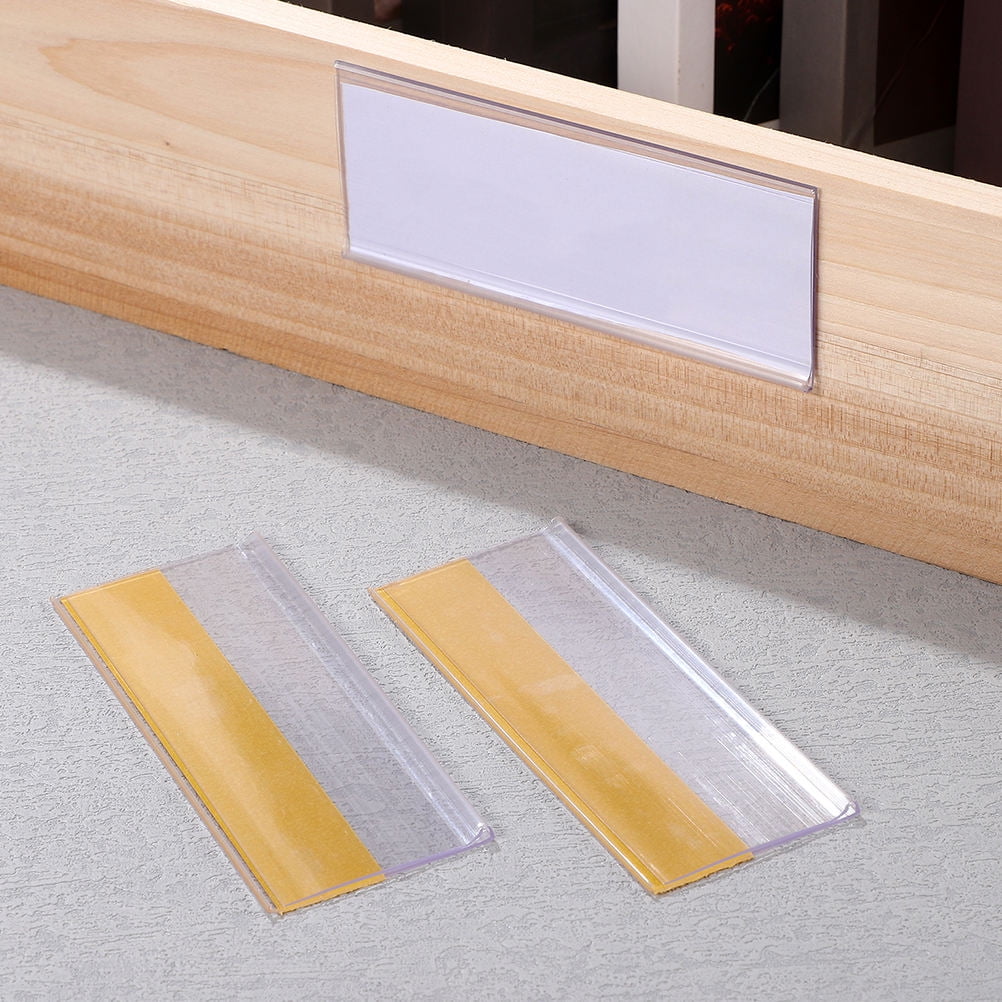 LIFKOME 30pcs Price Tags Holders Supermarket Price Signs Price Display ...