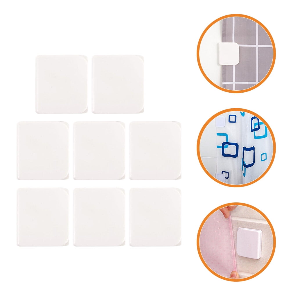 LIFKOME 3Pack Self-adhesive Shower Clips for Holding Curtain Liners ...