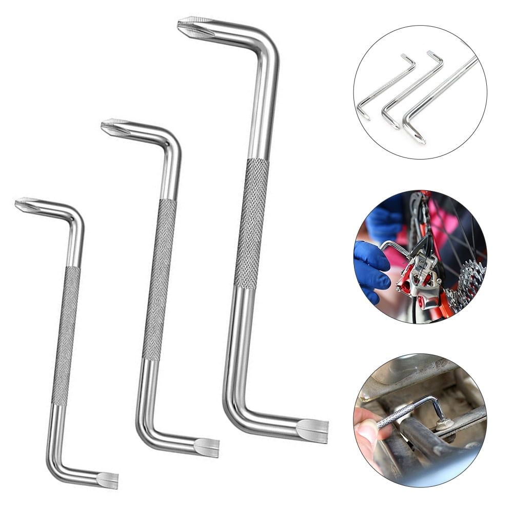 LIFKOME 3Pcs Z-Type Screwdriver with Knurled Shaft for Construction ...