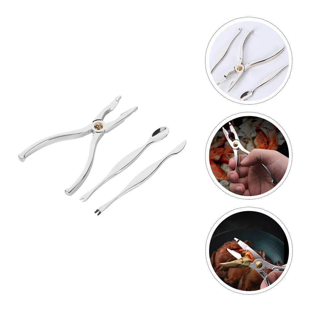 LIFKOME 3pcs Crab Peeling Tools Crab Opening Clamps Lobster Crab Eating ...