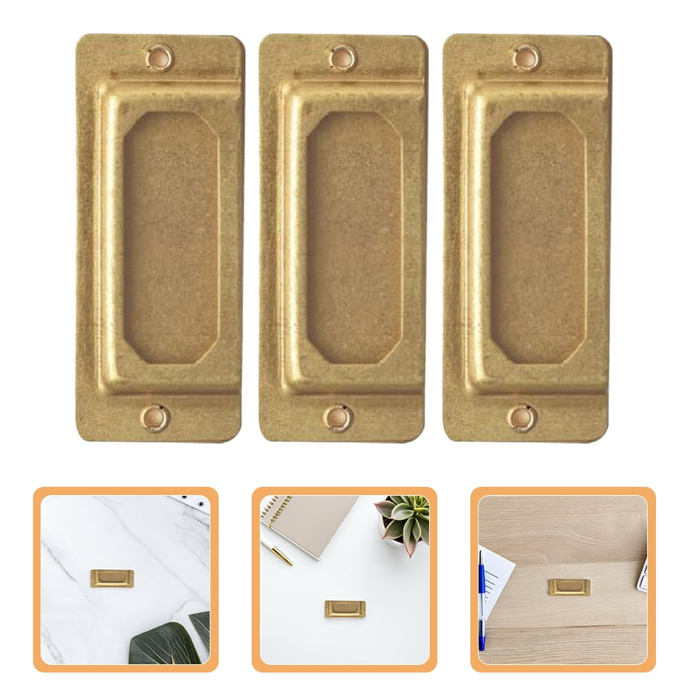 LIFKOME 3pcs Label Holder for Shelves and File Drawers Name Card Frame ...