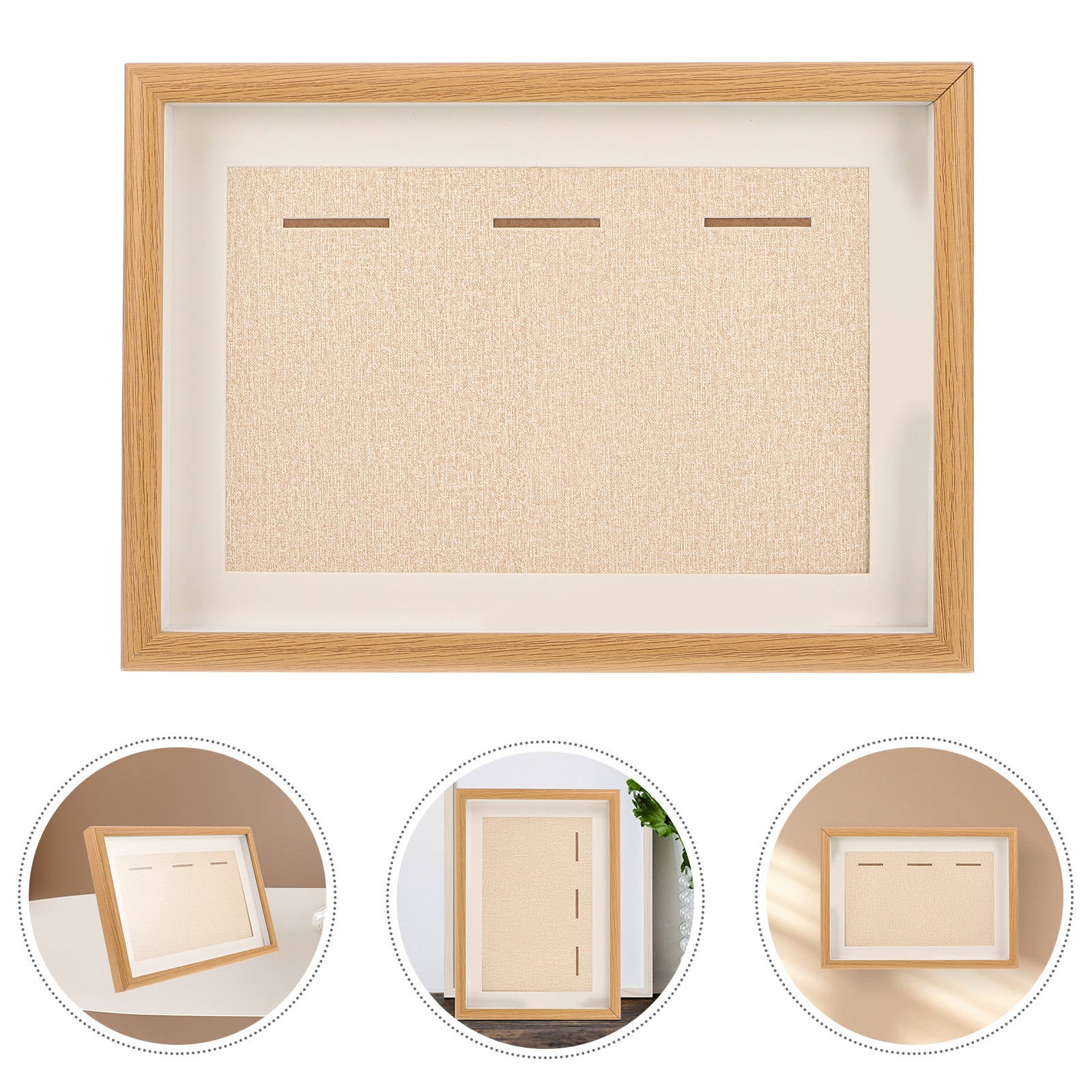 LIFKOME 3pcs Medals Display Box Medal Display Shadow Case Medal Display ...