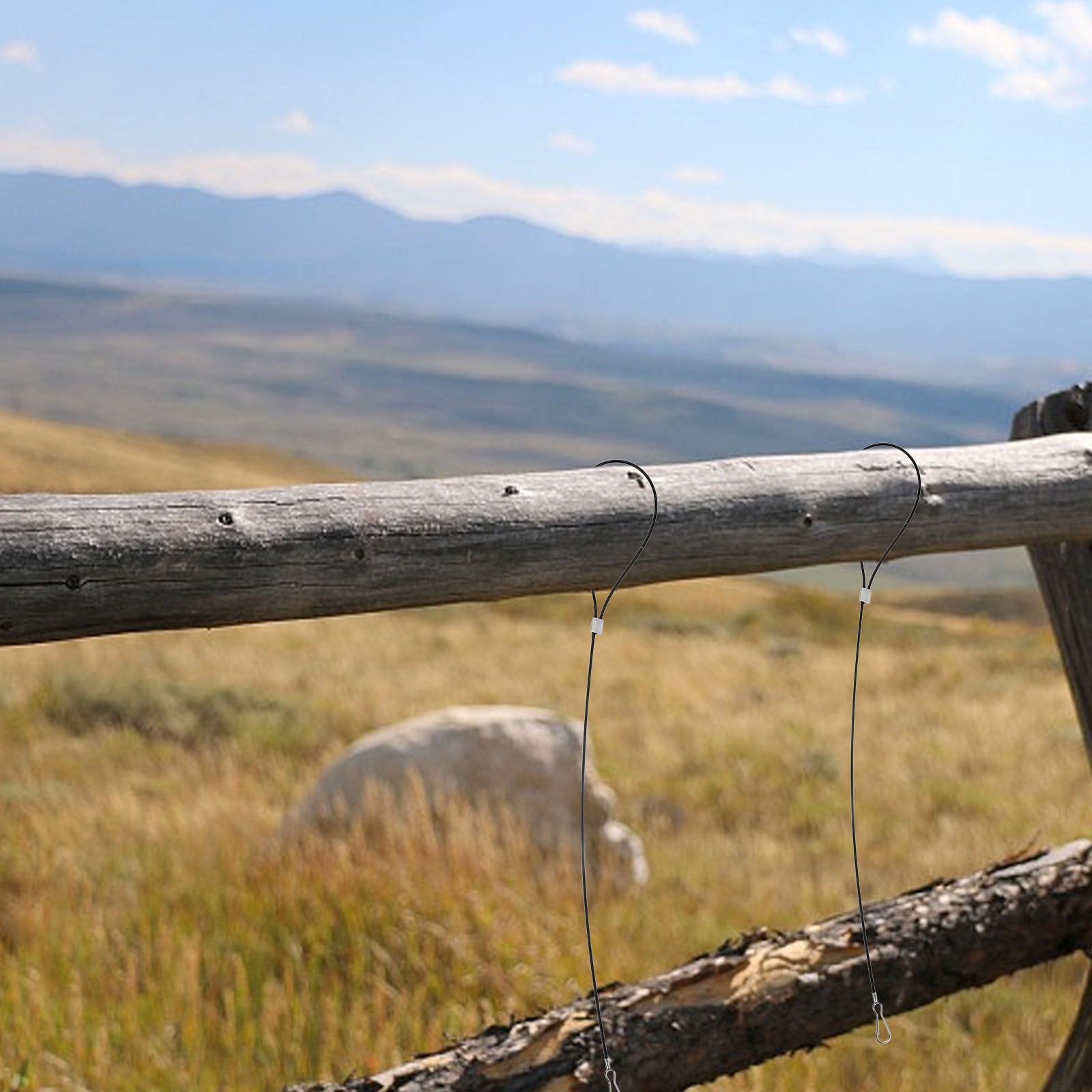 LIFKOME 4 Pcs Stainless Steel Adjustable Gate Latch Cable Pull Gate ...