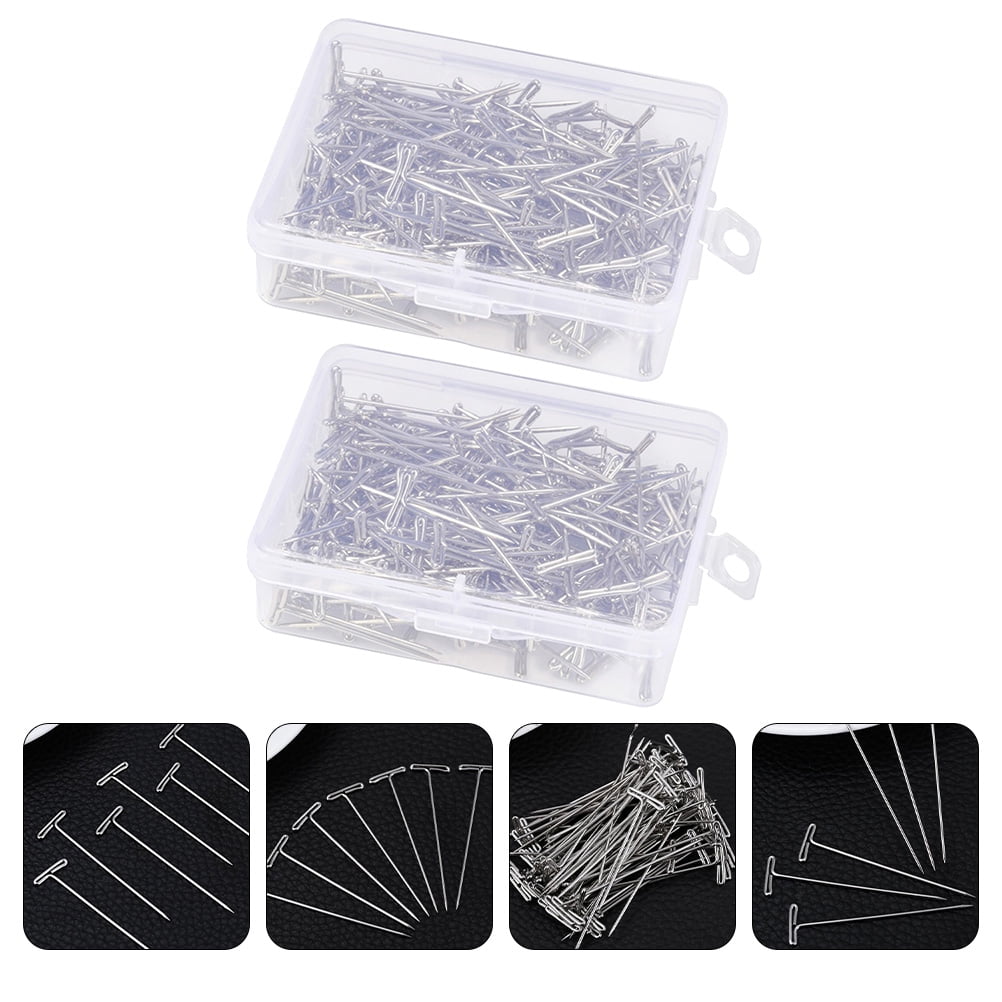 LIFKOME 400Pack Steel Wire Wig Needles for Professionals in DIY Beauty ...