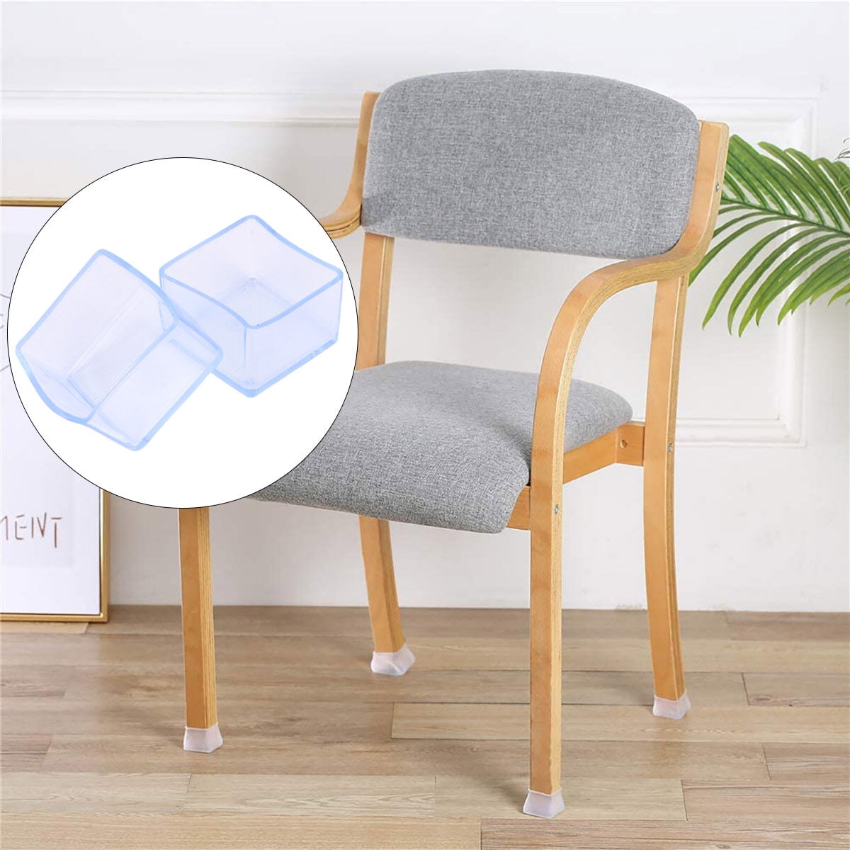 LIFKOME 40Set Stool Leg Covers Furniture Leg Protectors for Noise ...