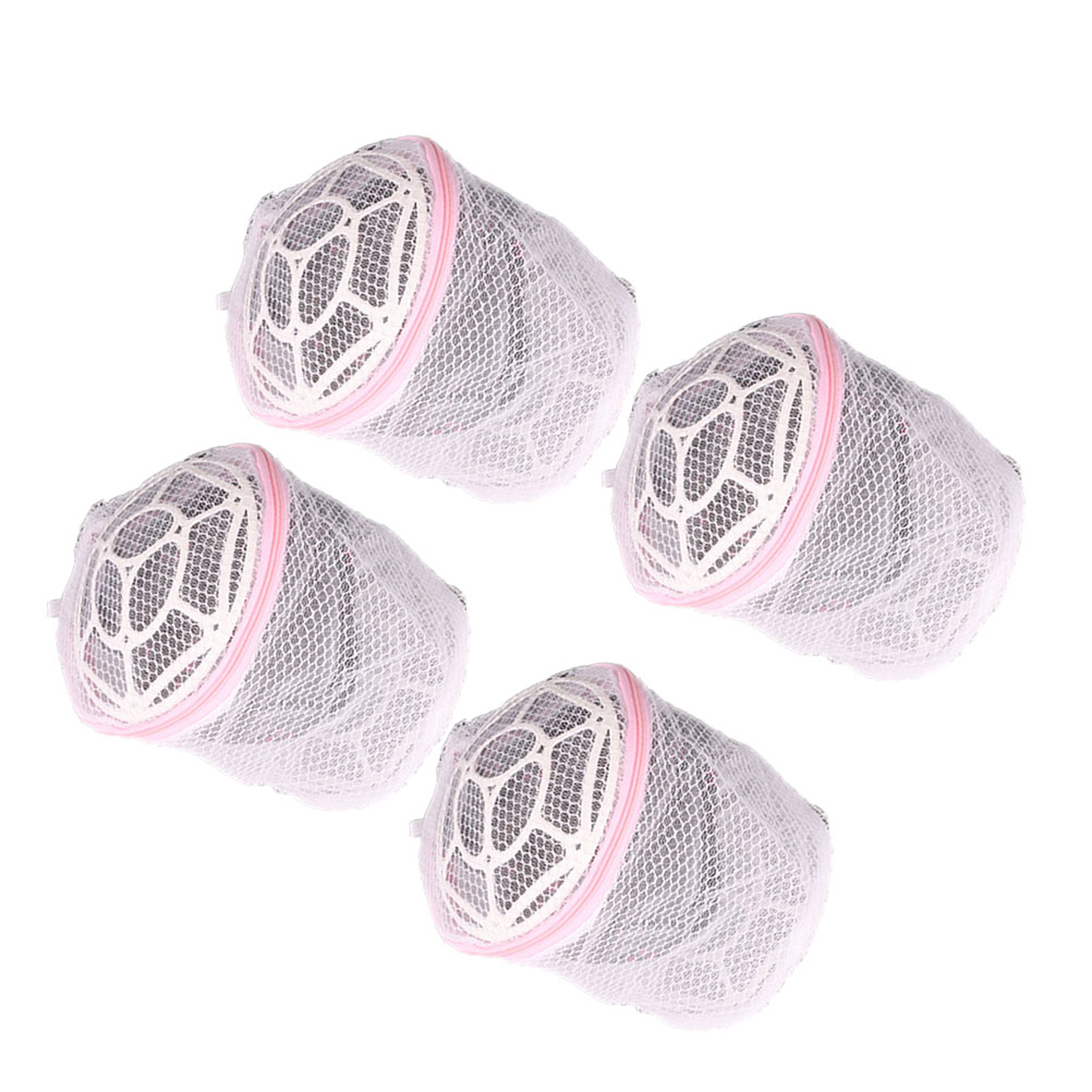 LIFKOME 4Pcs Bra Washing Net White Silk Square for Underwear Care and ...