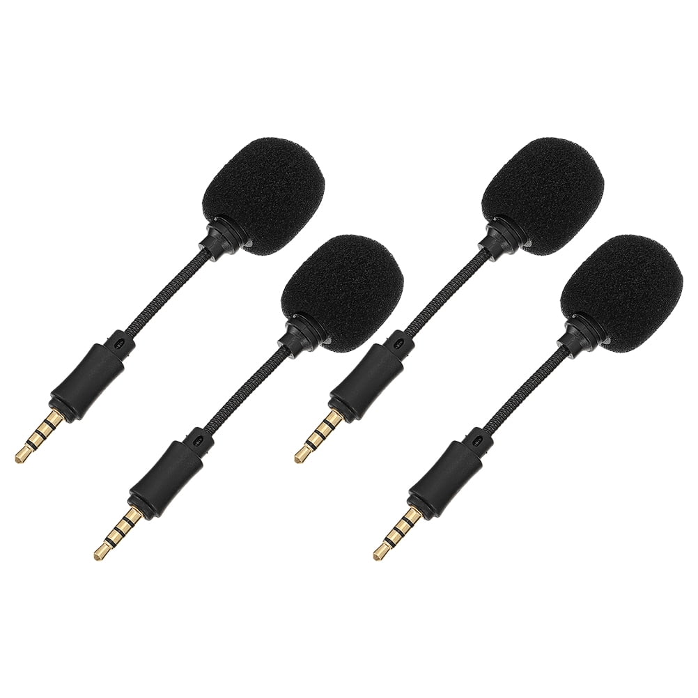 LIFKOME 4Pcs Streamer Microphone with Shielded Wire for Sound - Walmart.com