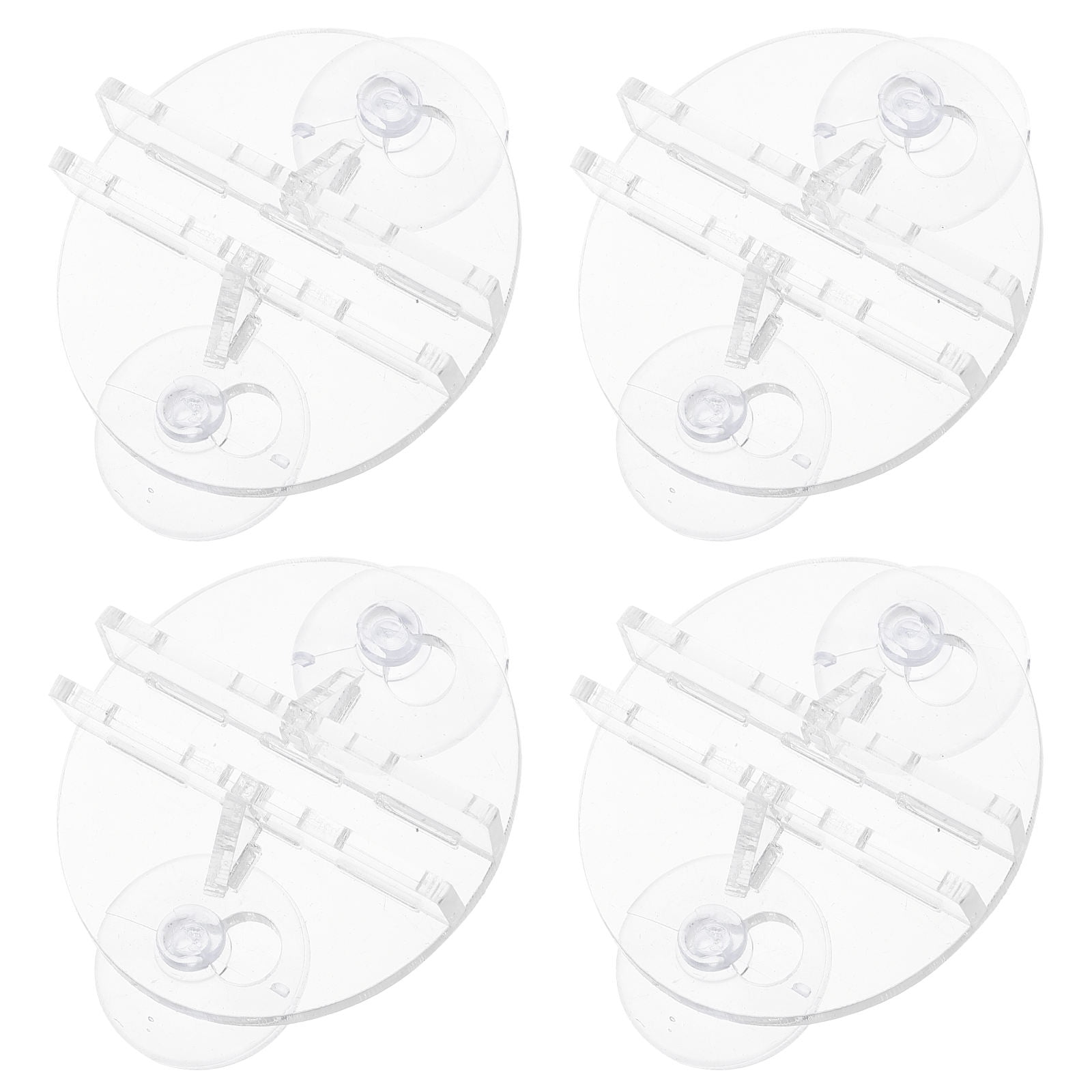LIFKOME 4Set Support Isolation Plate Transparent Divider Clips for ...