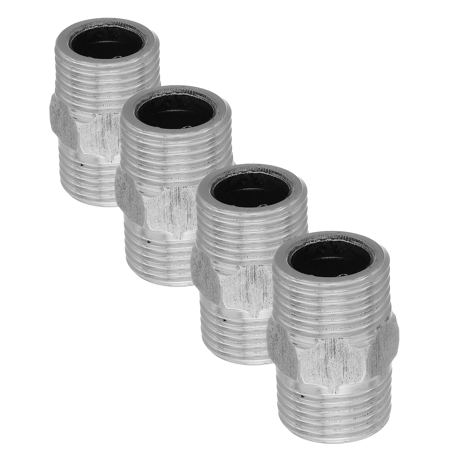 LIFKOME 4pcs 1/2" Stainless Steel Pipe Fittings High Pressure Hose ...