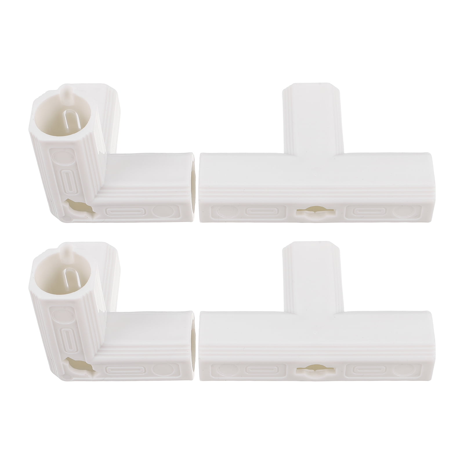 LIFKOME 4pcs Baby Playpen Fittings 3-Way PVC Pipe Connectors Baby ...