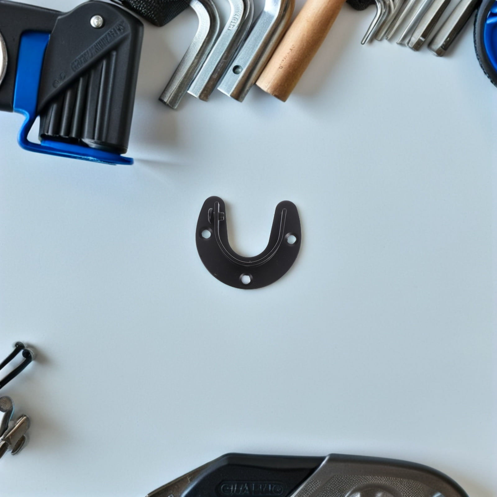 LIFKOME 4pcs Closet Pole Socket Heavy Duty Stainless Steel Curtain Rod ...