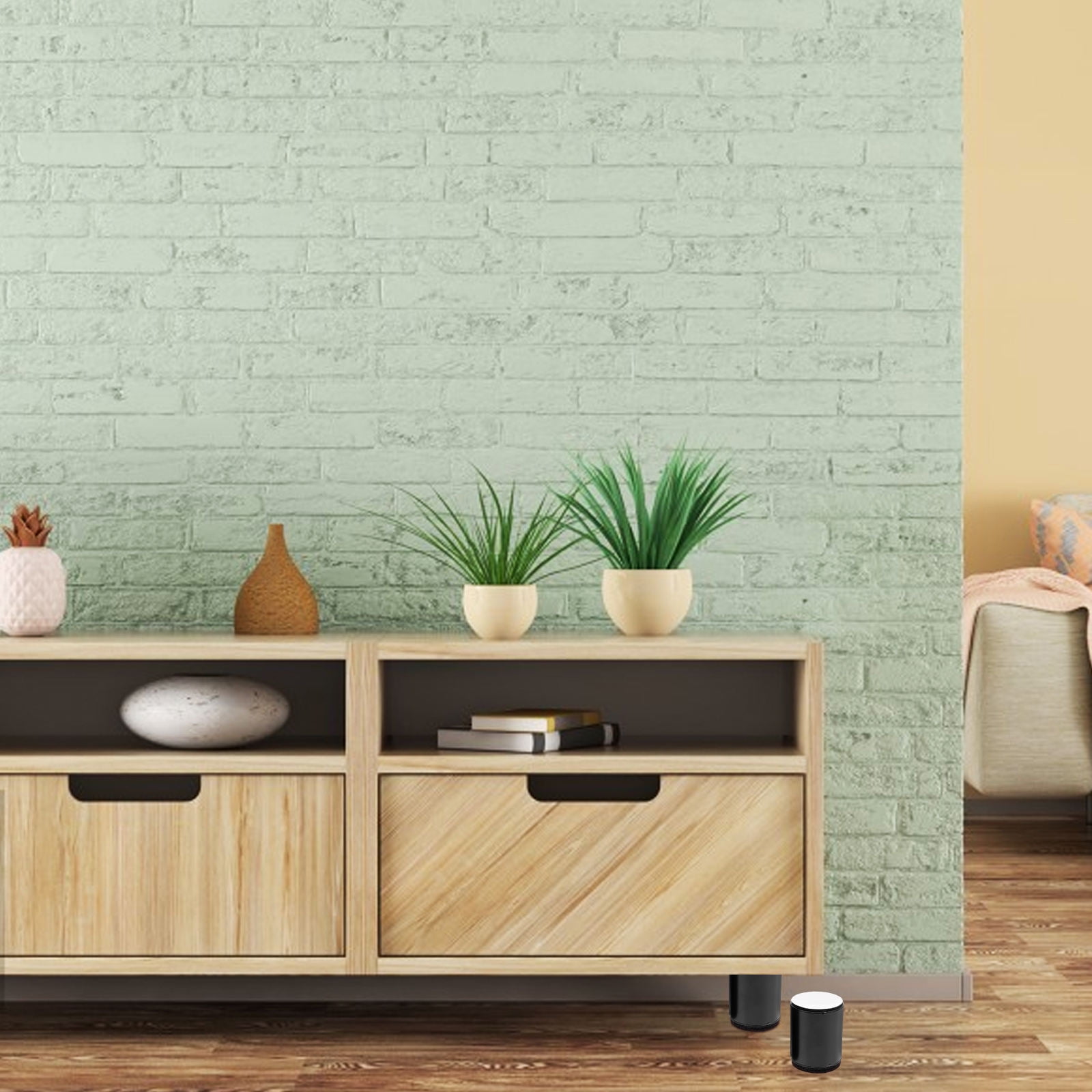 LIFKOME 4pcs Furniture Risers Pads Nonslip Furniture Coasters Couch Bed ...