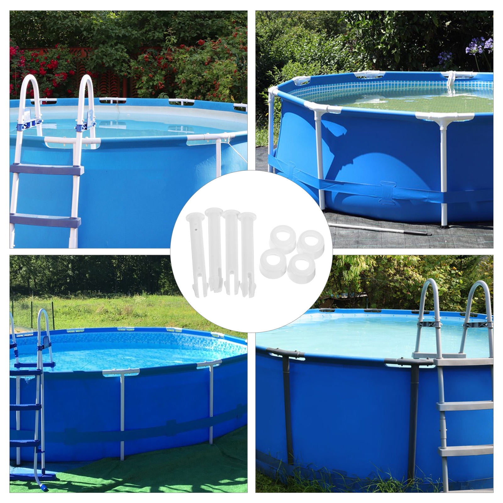 LIFKOME 4pcs Pool Frame Pin Replacement Pool Joints Pin Replacement ...