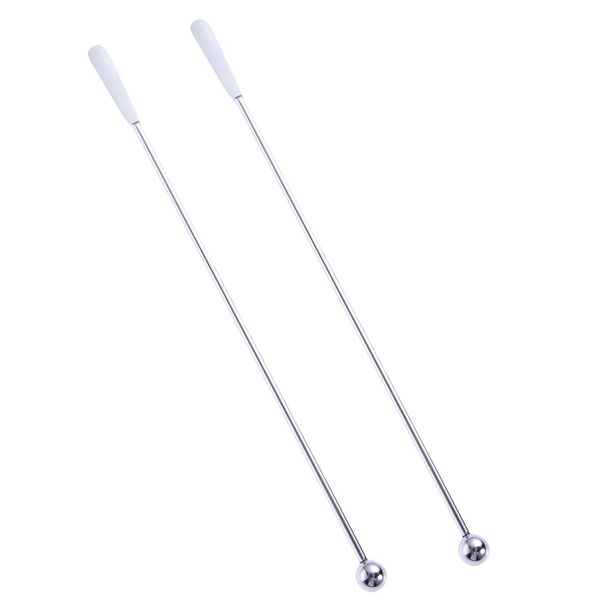 LIFKOME 5Pcs Silver Appetizer Skewers for Buffet Table 7.5X0.4X0.4in ...