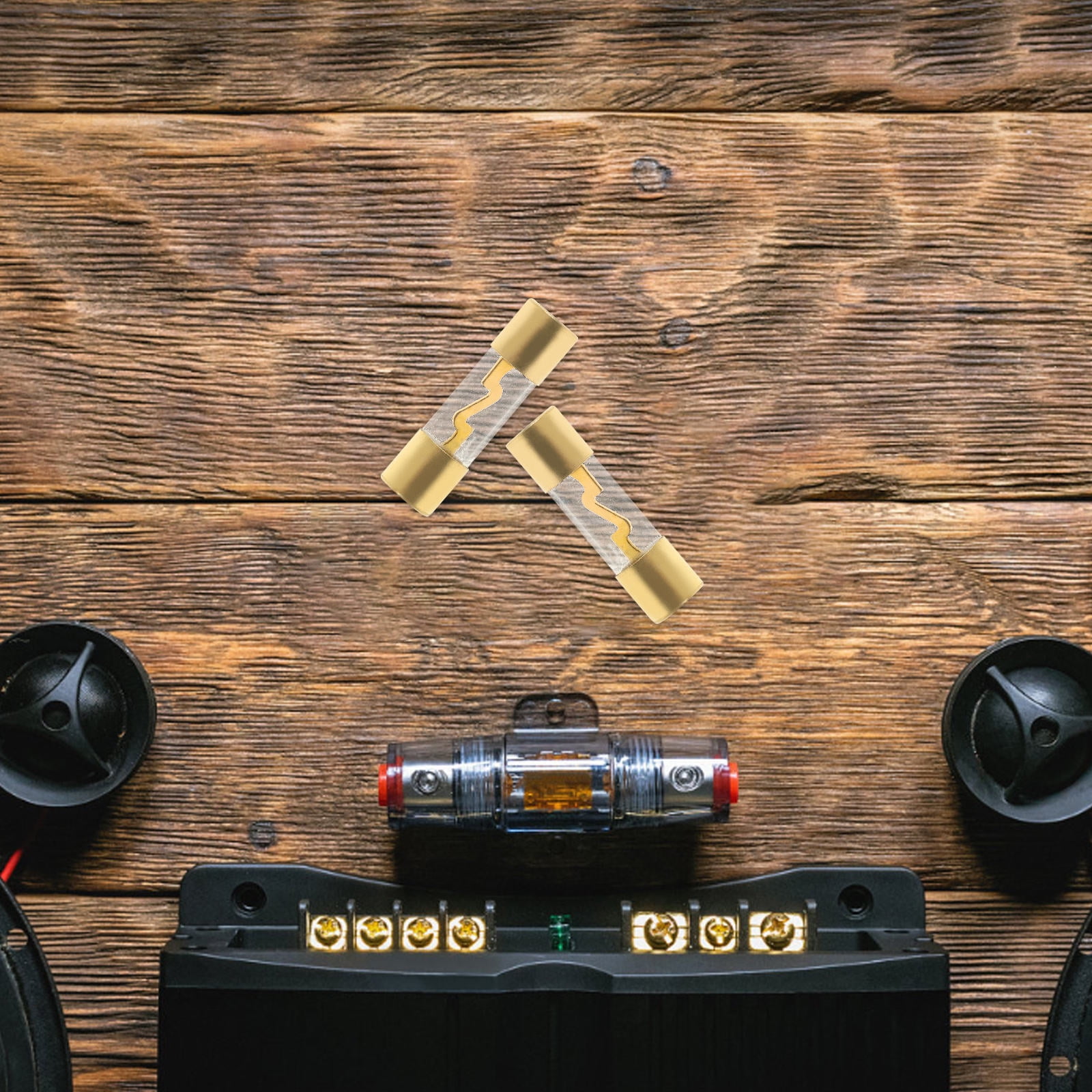 LIFKOME 5pcs Amp Inline Agu Fuses Audio Inline Agu Fuses Audio Glass ...