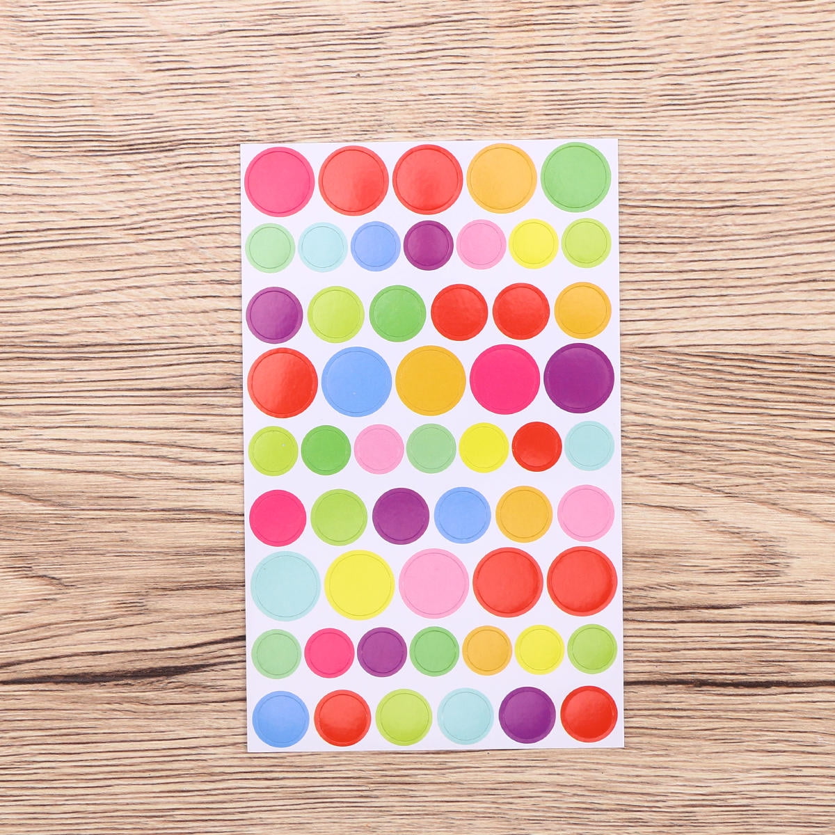 LIFKOME 6 Set Coding Circle Dots Stickers for Teachers Colorful Small ...