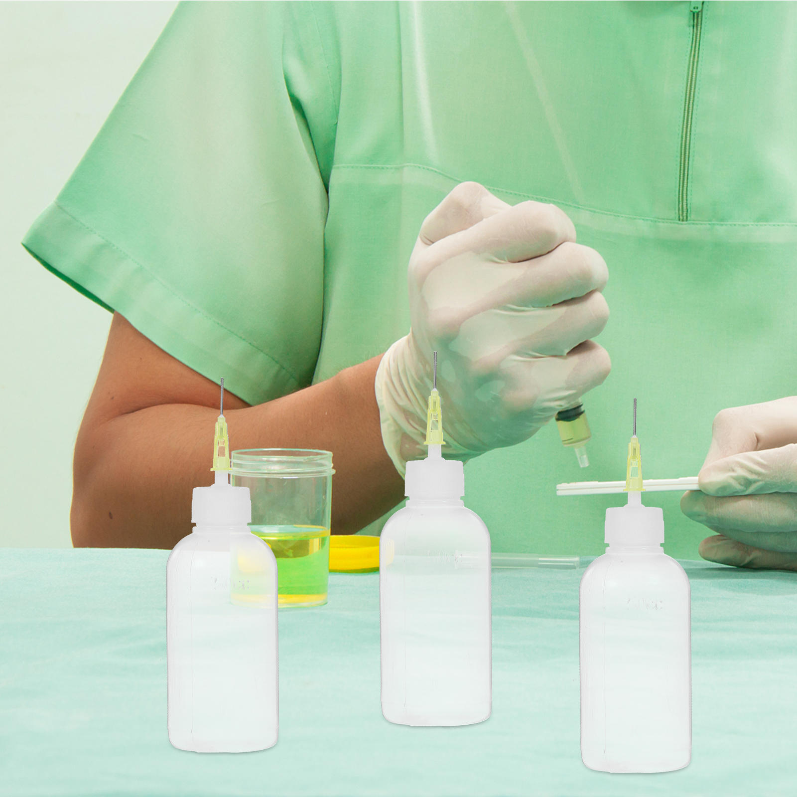 LIFKOME 6 pcs Needle Tip Applicator Bottles Precision Tip Glue Bottle ...