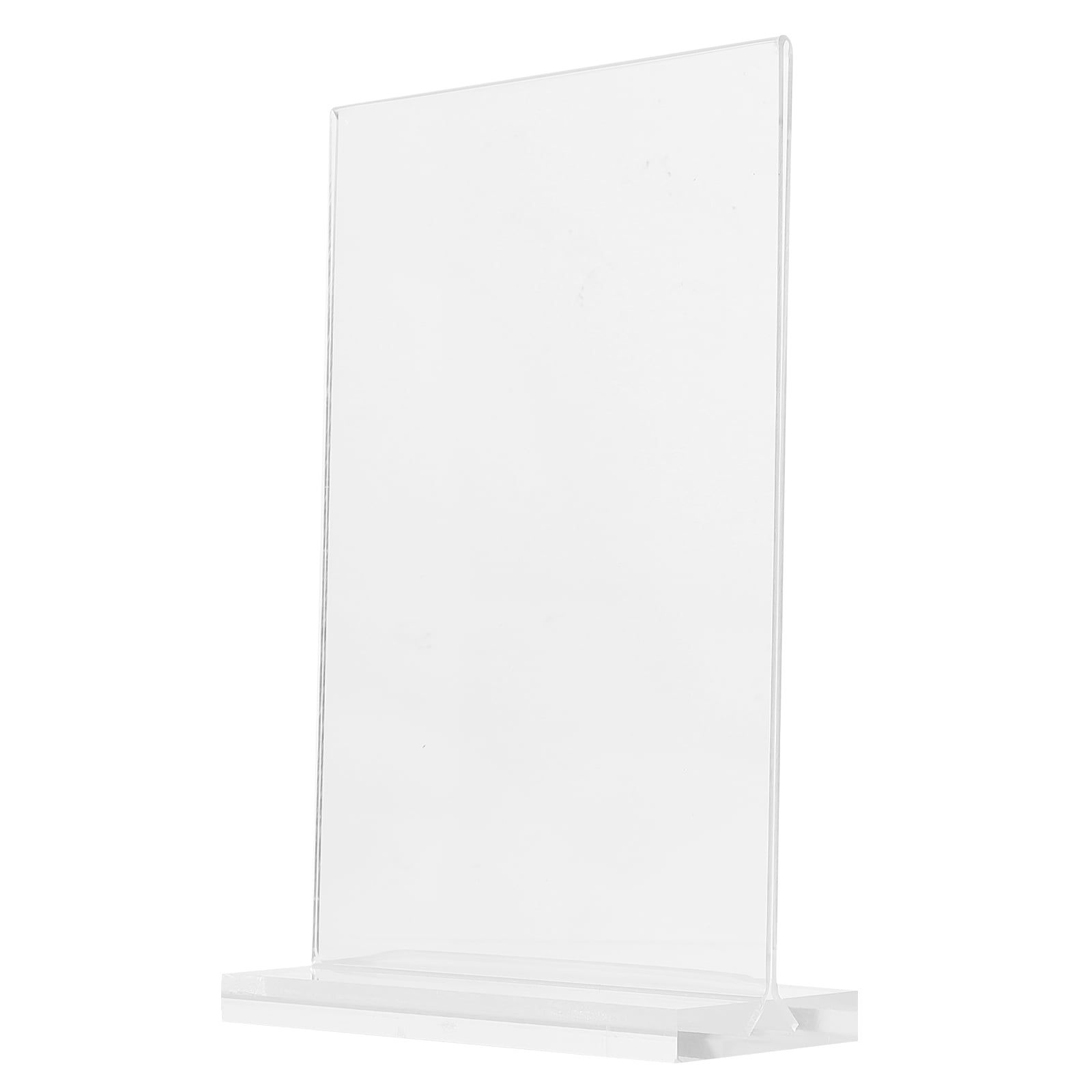 LIFKOME 6Pcs Desk Sign Holder Clear Acrylic Flyer Holders for Home ...