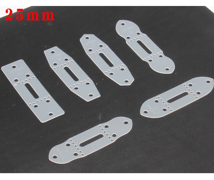 LIFKOME 6pcs Belt Buckle Holes Templates Diy Belt Craft Positioning ...