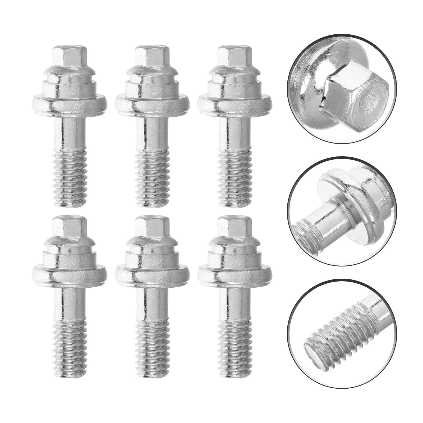 LIFKOME 6pcs Car Battery Mounting Bolt Fittings 3/8 Thread Post Battery ...