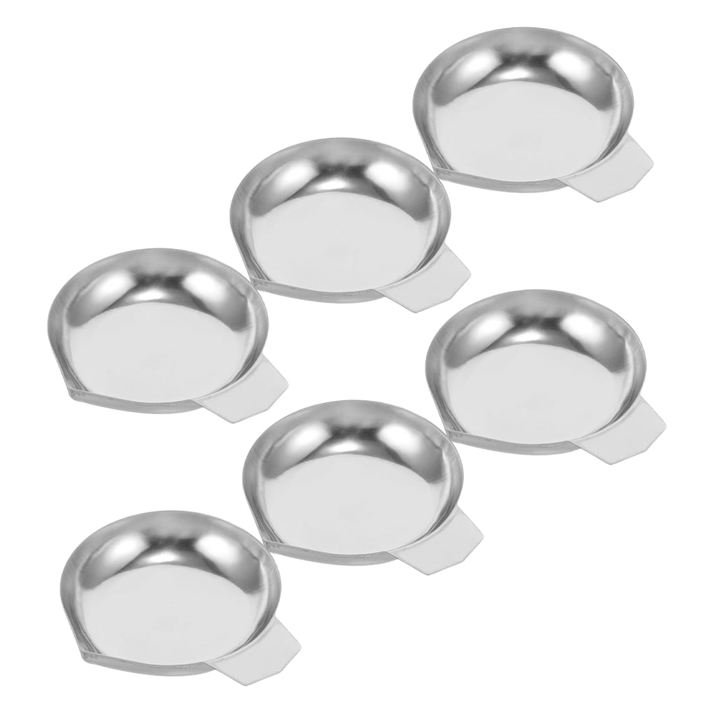 LIFKOME 6pcs Electronic Scale Trays Stainless Steel Reloading Scale ...