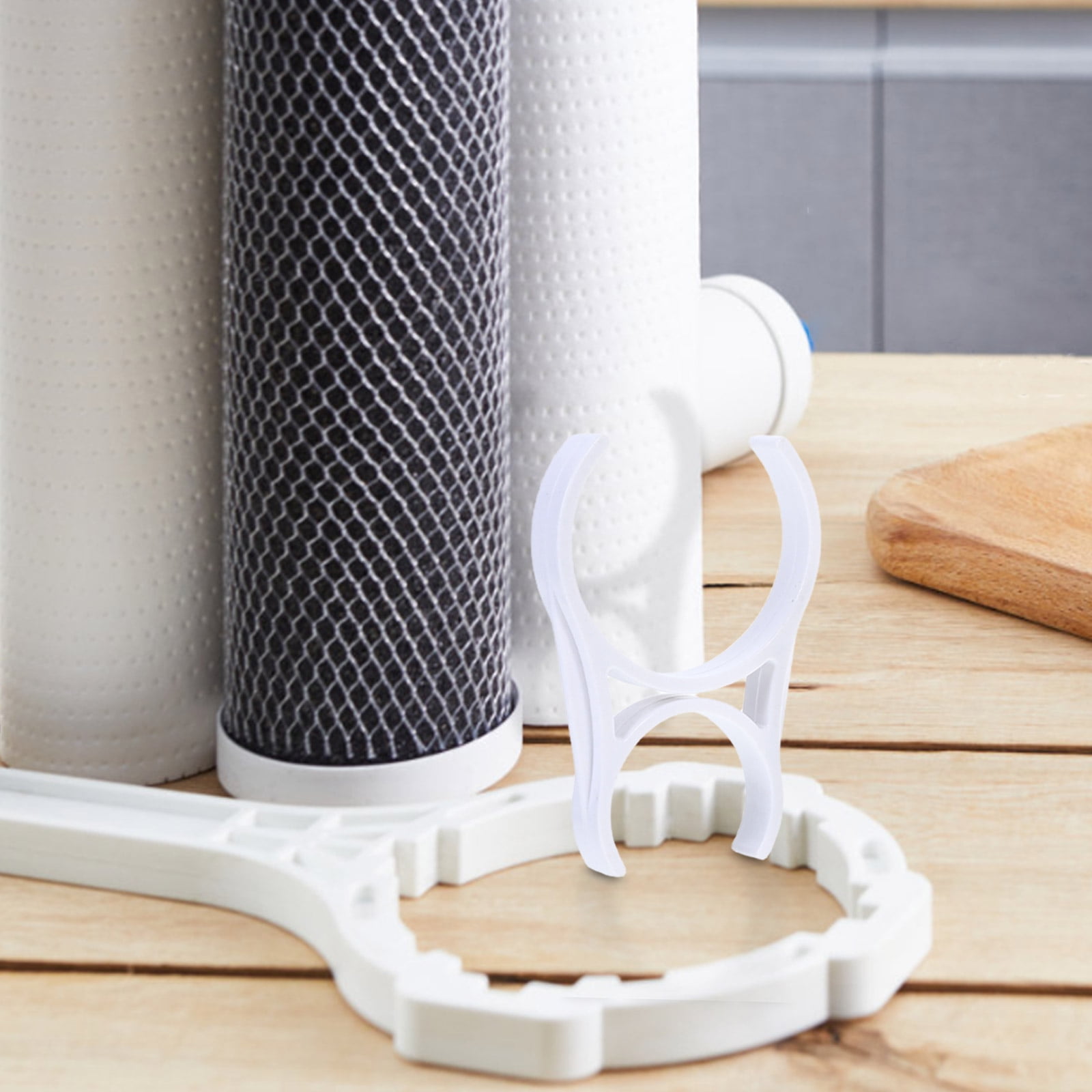 LIFKOME 8pcs Small Plastic Clips Water Filter Locking Clamp Water ...