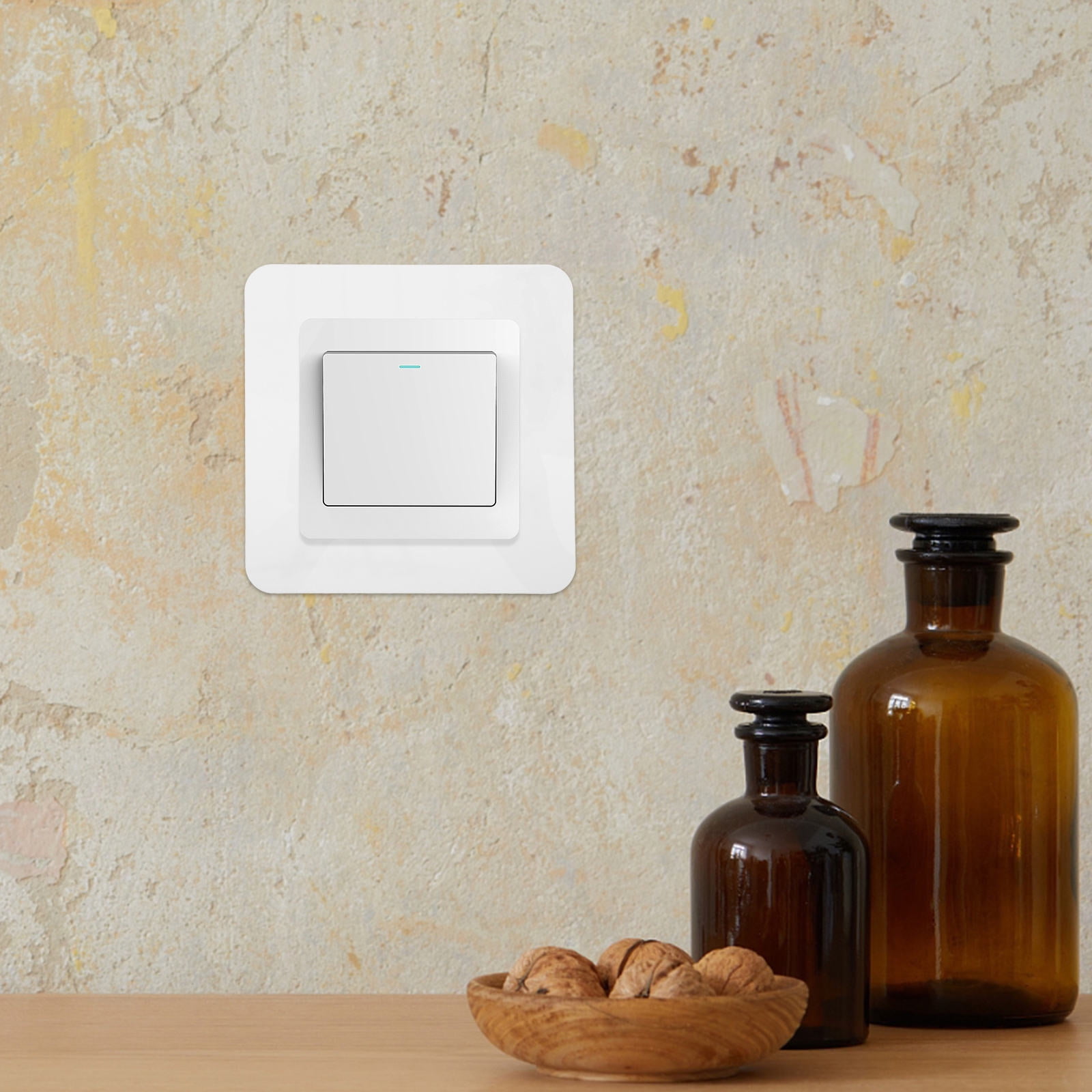 LIFKOME Acrylic Light Switch Cover Plate For Home Decor Modern Single ...