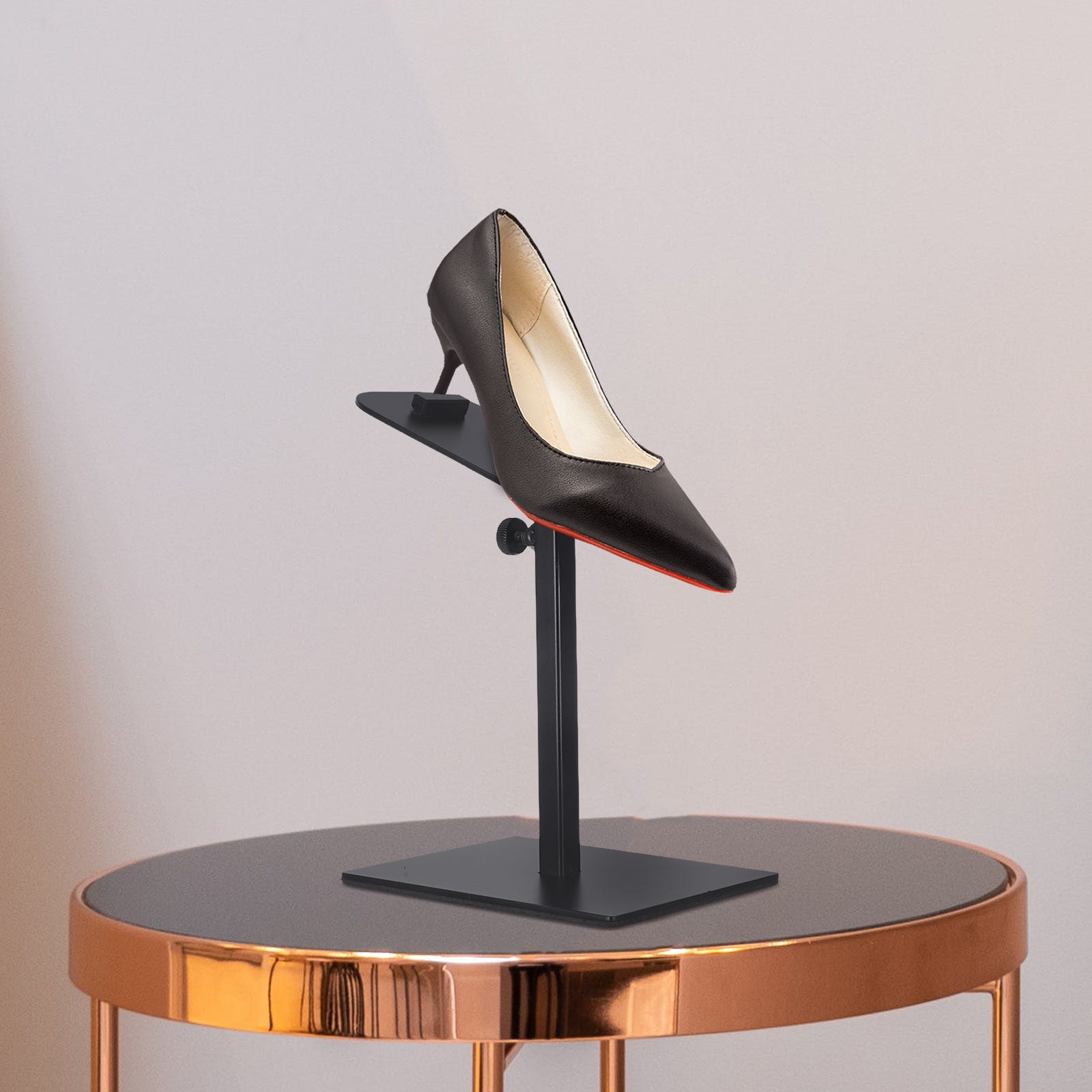 LIFKOME Adjustable Shoe Display Rack Stainless Steel Shoe Stand For ...