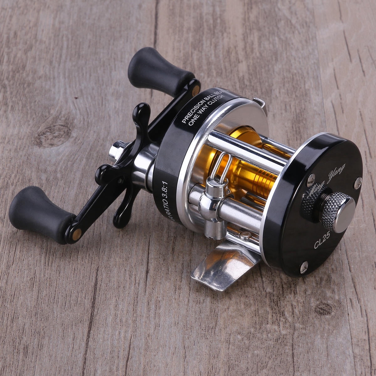 LIFKOME Alumium One Way Clutch Ball Bearings Fishing Spool Reels ...