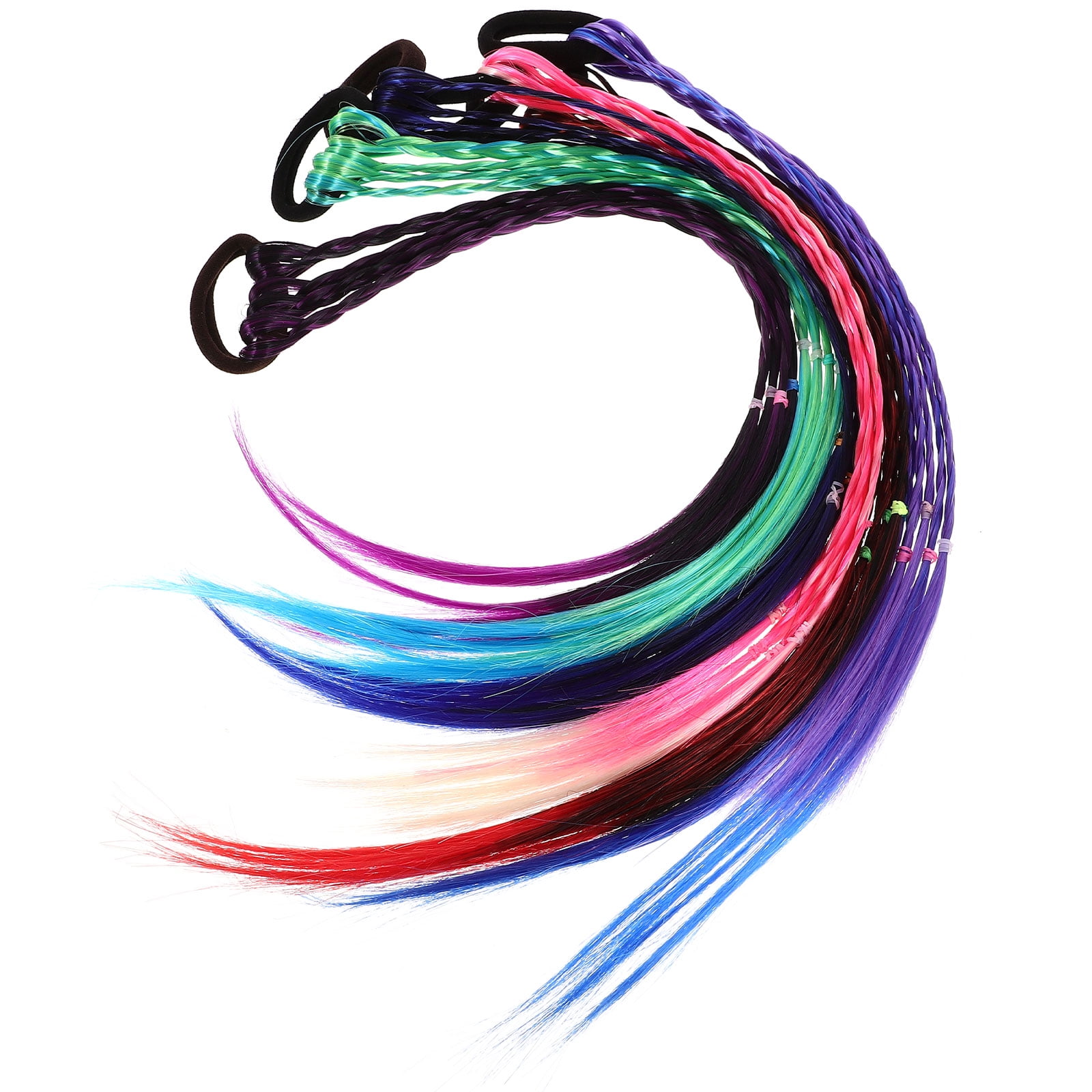 LIFKOME Attachment For Braids 12Pcs Braiding Hair Extension Gradient ...