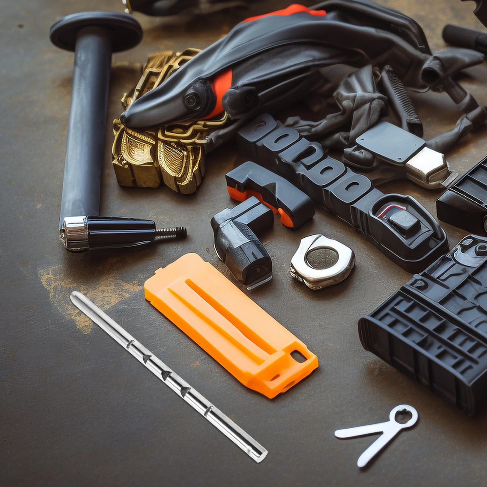 LIFKOME Auto Seat Headrest Replacement Pole Straight Metal Headrest Rod ...