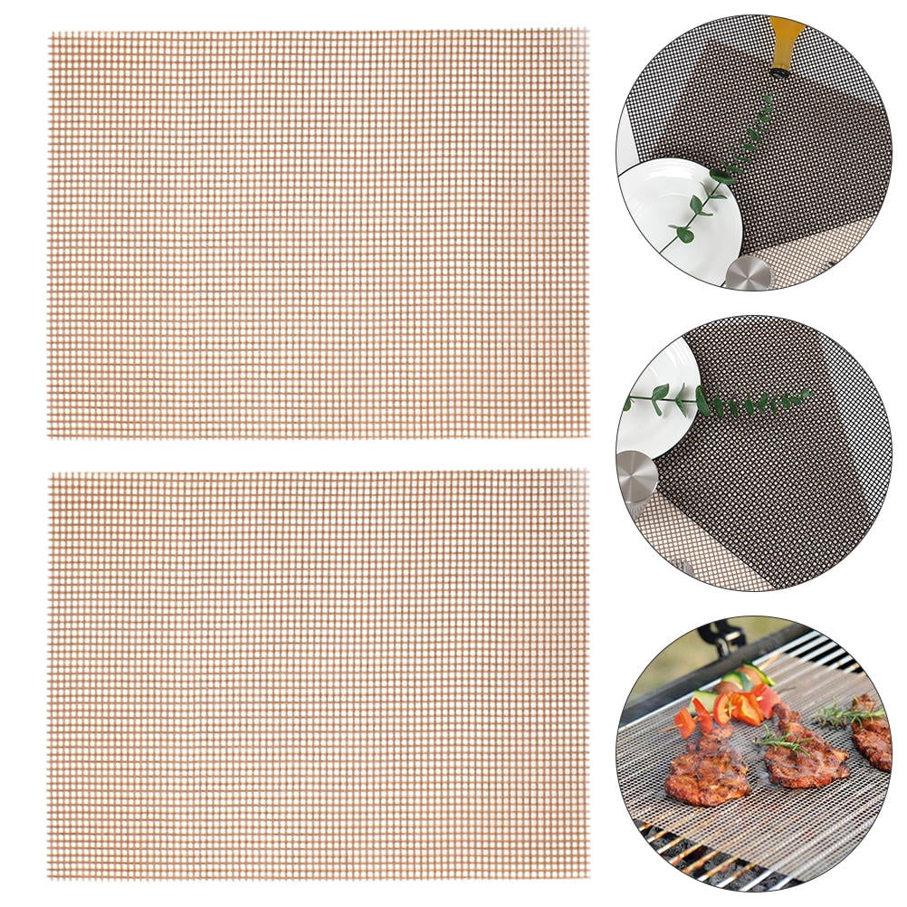 LIFKOME BBQ Grill of Composite Material for Baking Brown Color Portable ...