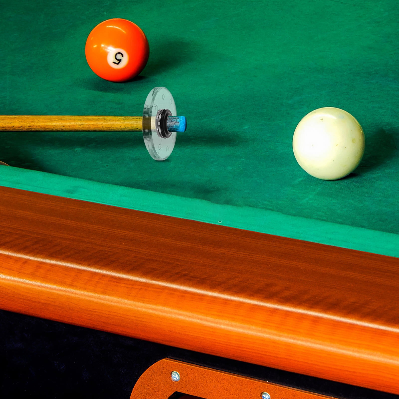 LIFKOME Billiards Aiming Training Tool Cue Stroke Exerciser Acrylic ...