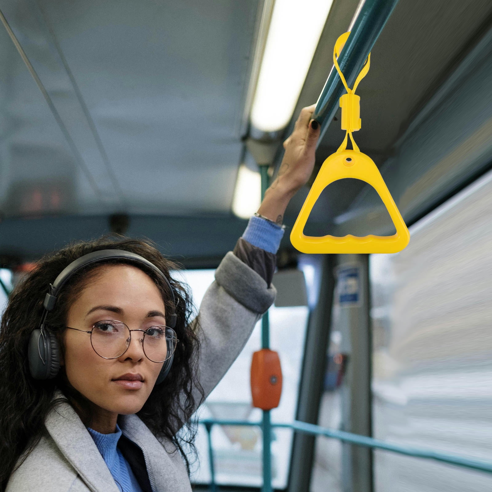 LIFKOME Bus Handrail Ring Car Grab Handle For Elderly Portable Vehicle ...