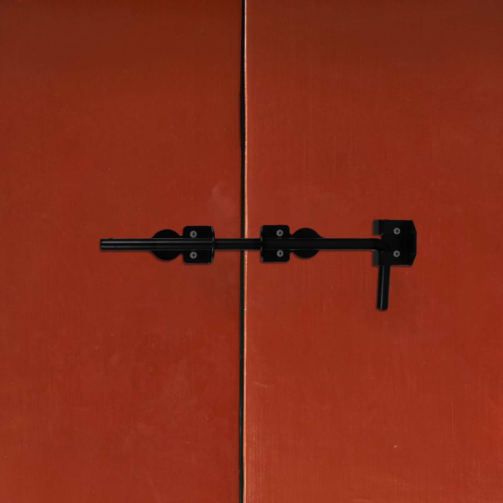 LIFKOME Cane Bolt Heavy Duty Gate Drop Rod Ground Latch Gate Stopper ...