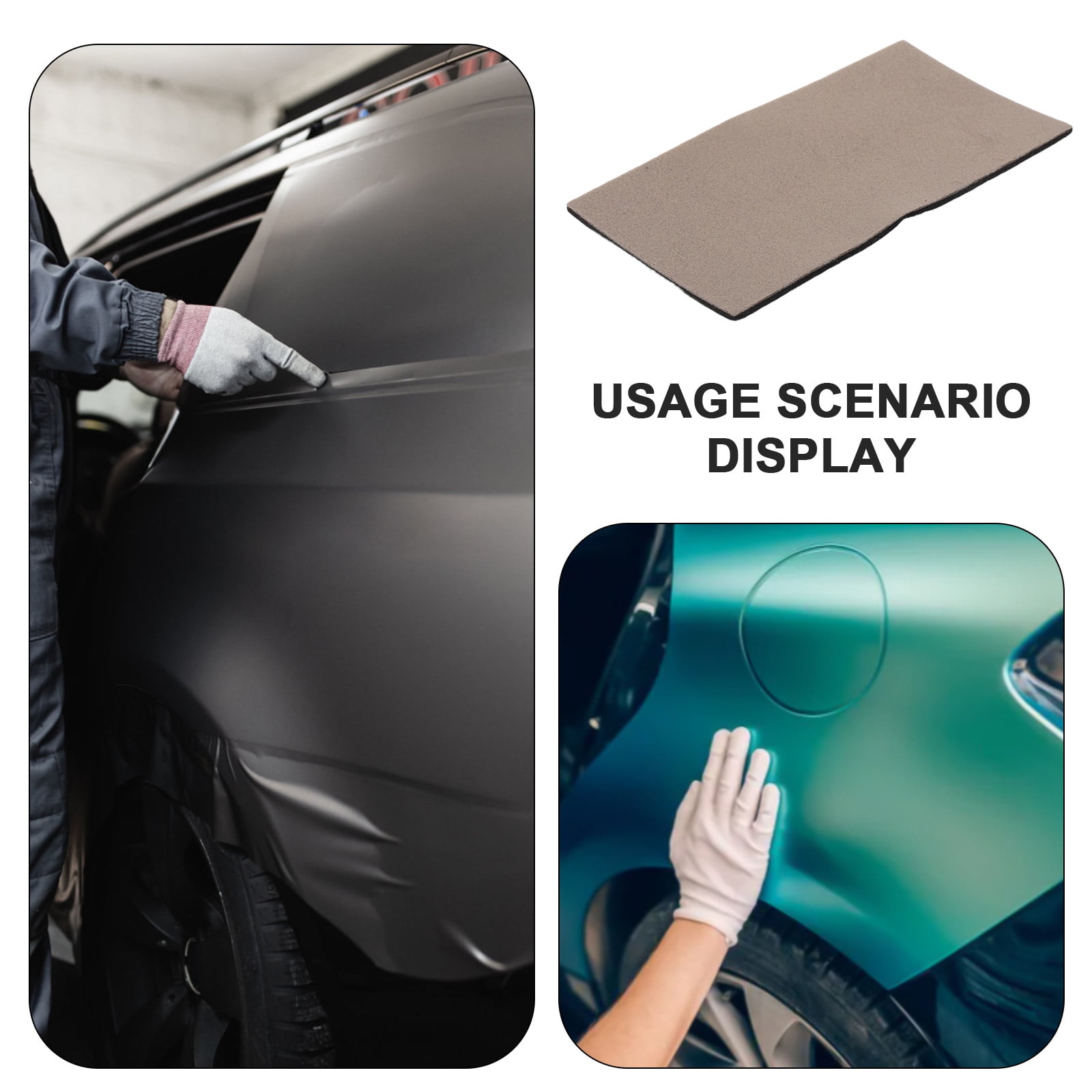 LIFKOME Car Modification Wrap Car Interior Fiber Patch Film Car Wrap ...