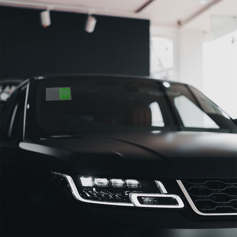 LIFKOME Clear Car Window Sticker for Windshield Made of Durable PVC ...