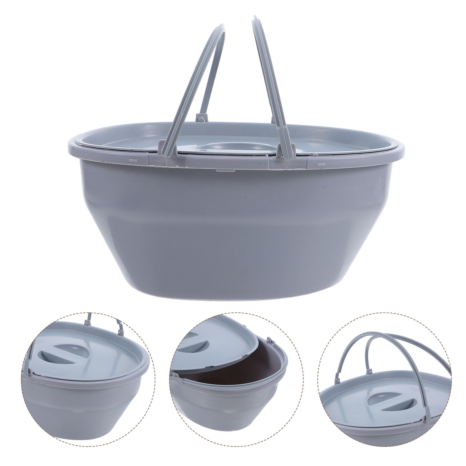 LIFKOME Convenient Mobile Toilet Portable Commode Inner Liner For ...