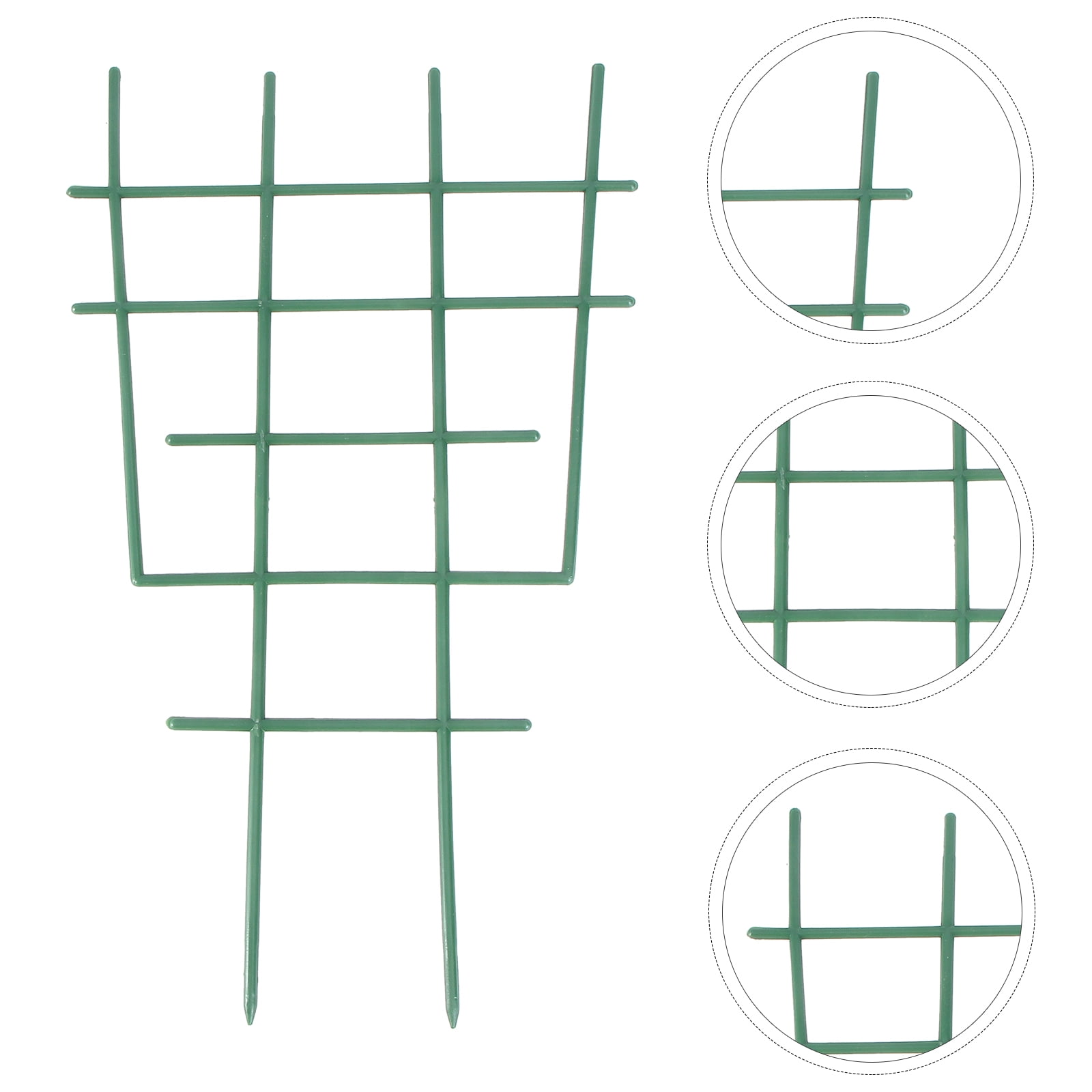 LIFKOME Dark Green PP Plastic Plants Climbing Frame 20Pcs for Tomato ...