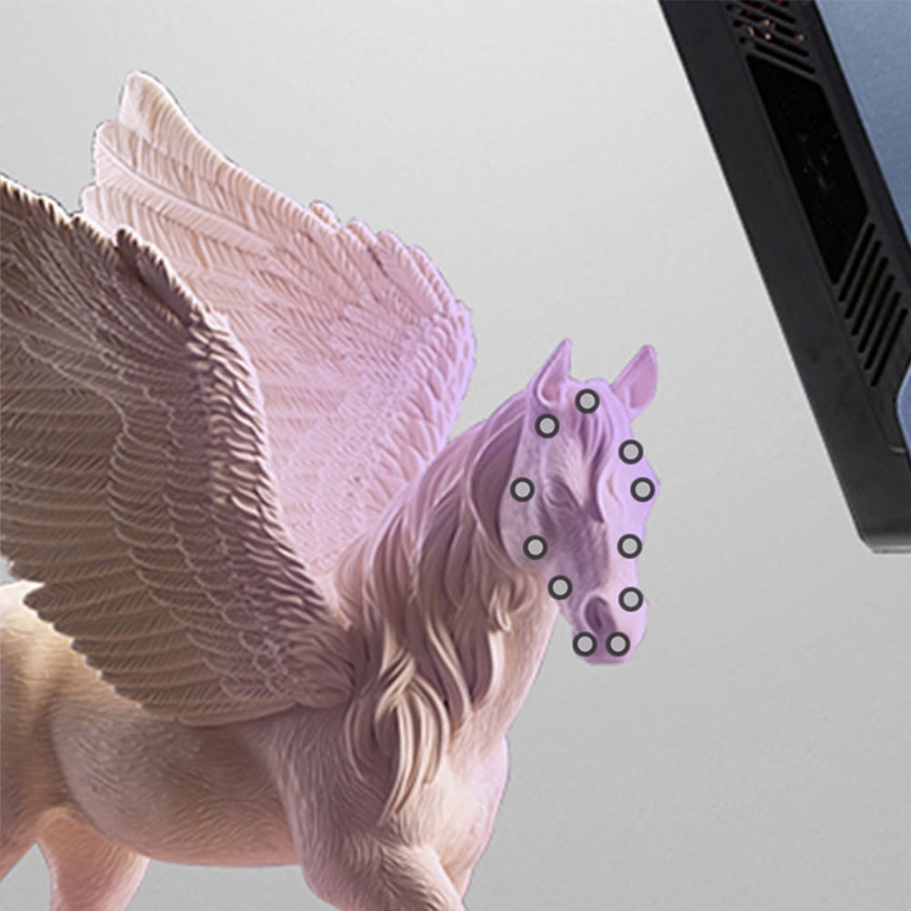 LIFKOME FRCOLOR 2 Sheets Reflective Film Marker Points for 3D Scanners ...