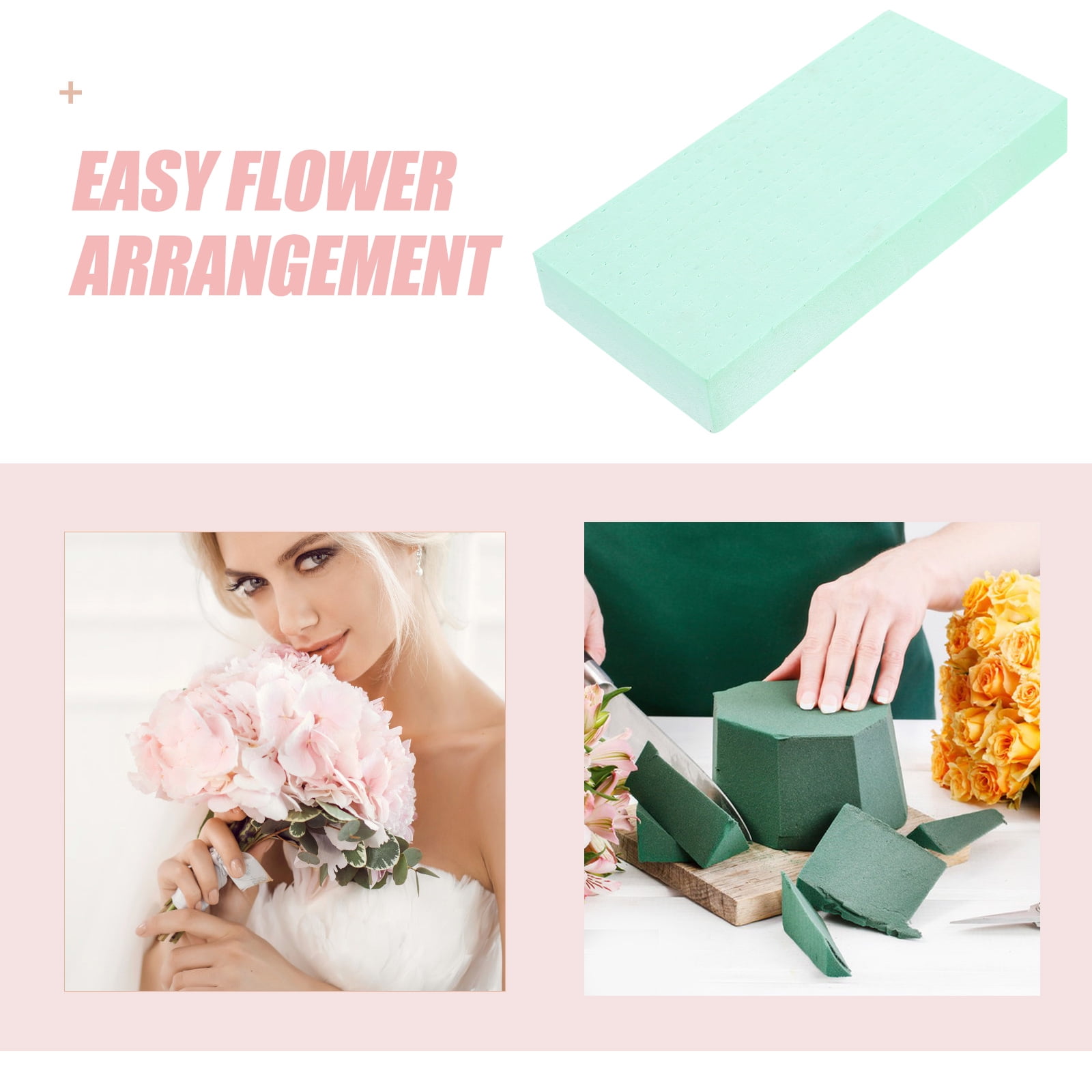 LIFKOME Floral Foam Block For Fresh And Artificial Flower Arrangements ...
