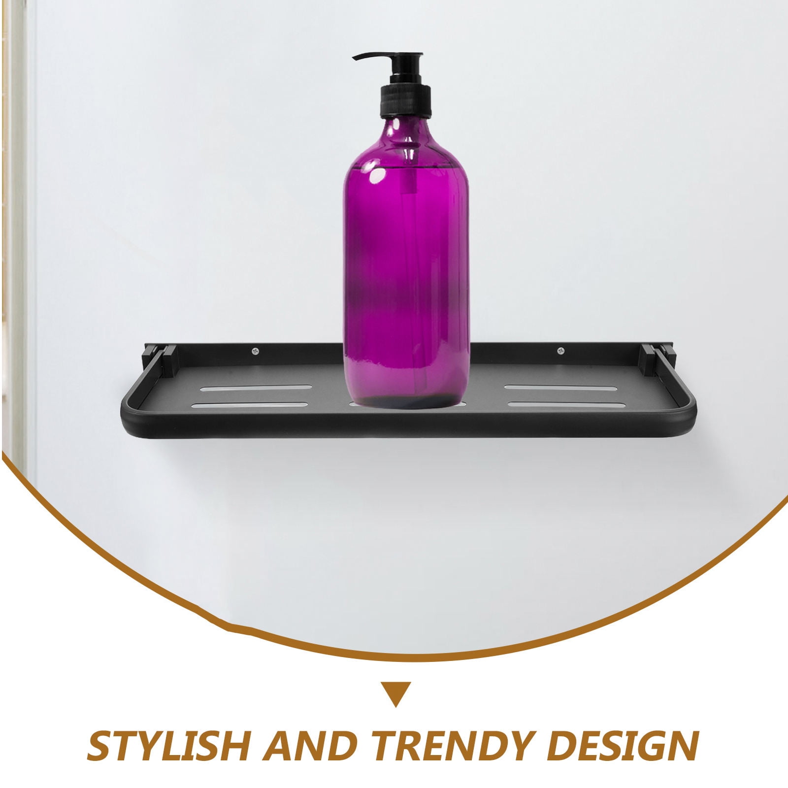 LIFKOME Foldable Wall Shelf For Camper Organization Wall Mounted Spice ...