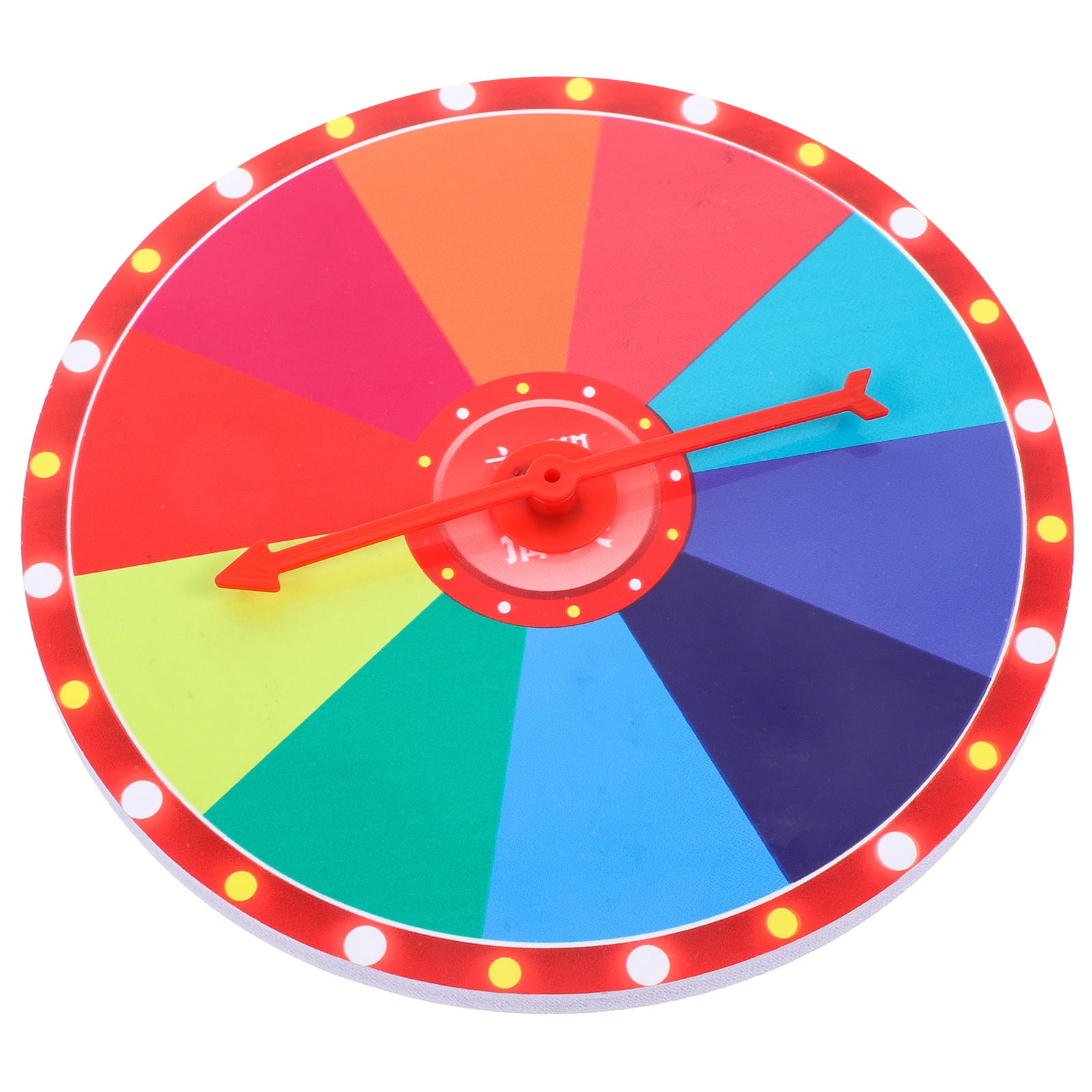 LIFKOME Game Wheel Raffle Turntable Tabletop Prize The Child Colorful ...