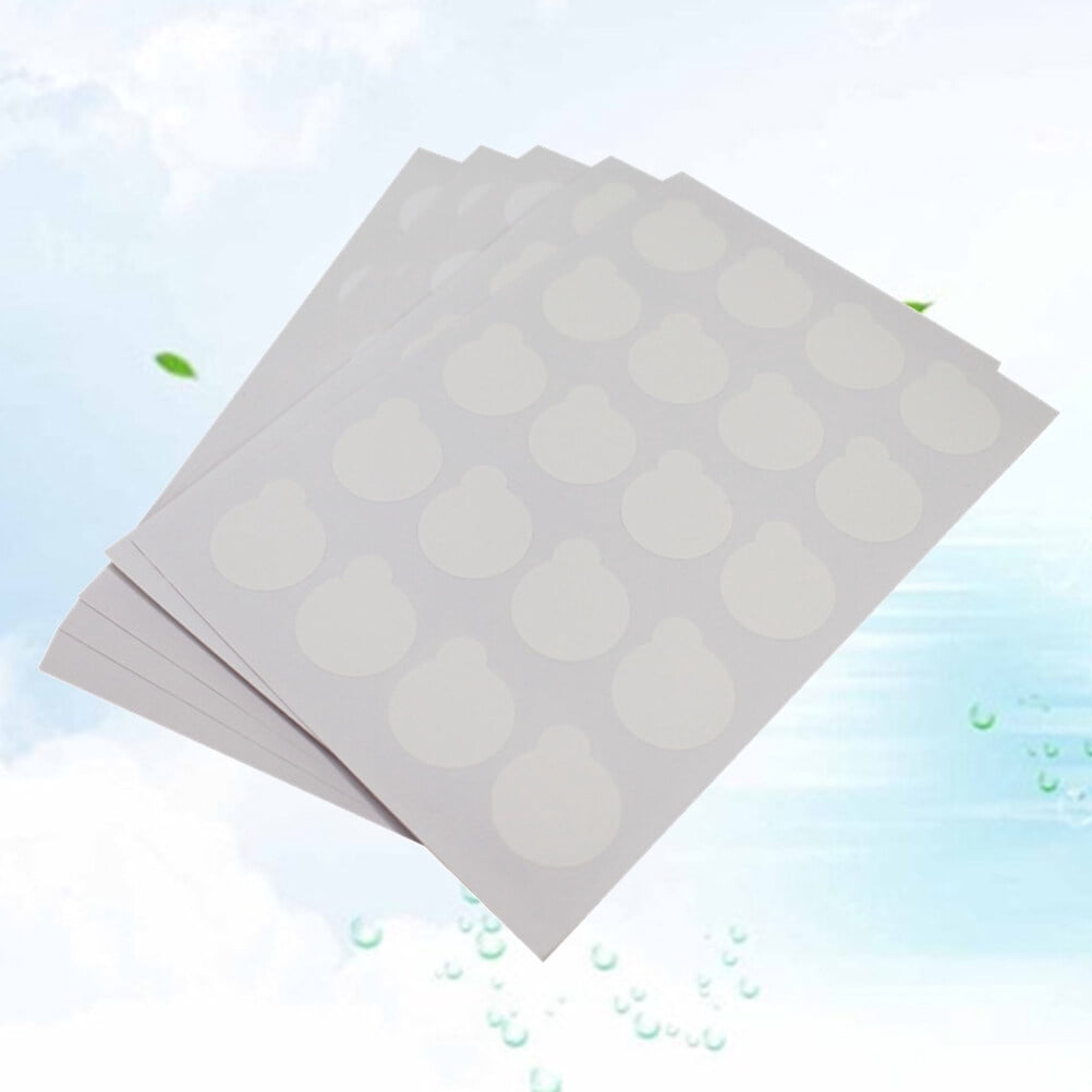 LIFKOME Glue Cups for Lash Extensions 100Pcs White Oval Shape Eyelash ...