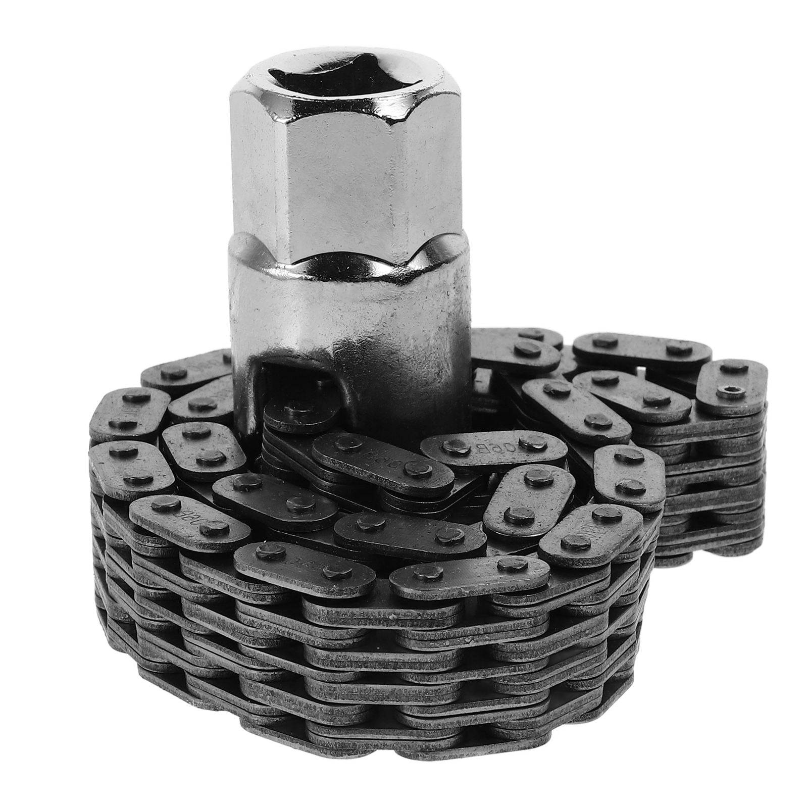 LIFKOME HOMEMAXS 52 Section Filter Wrench Chain Wrench for Oil Filter Plumbing Heavy Duty ...