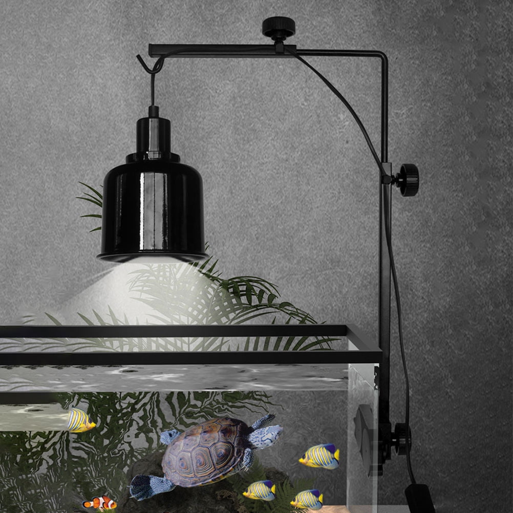 LIFKOME Heat Lamp Stand For Reptiles Turtle Basking Light Bracket ...