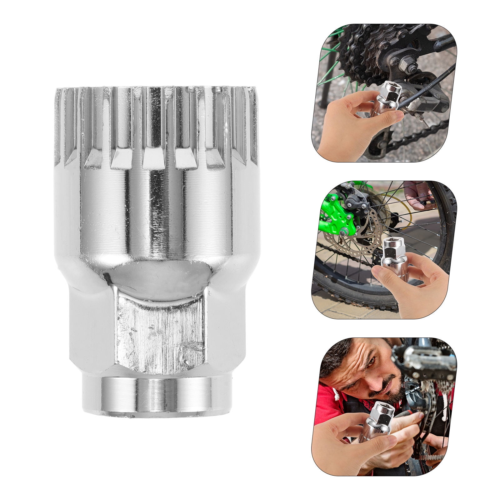 LIFKOME Hemoton 1 Set Freewheel Remover Tool for Bikes Cassettes ...