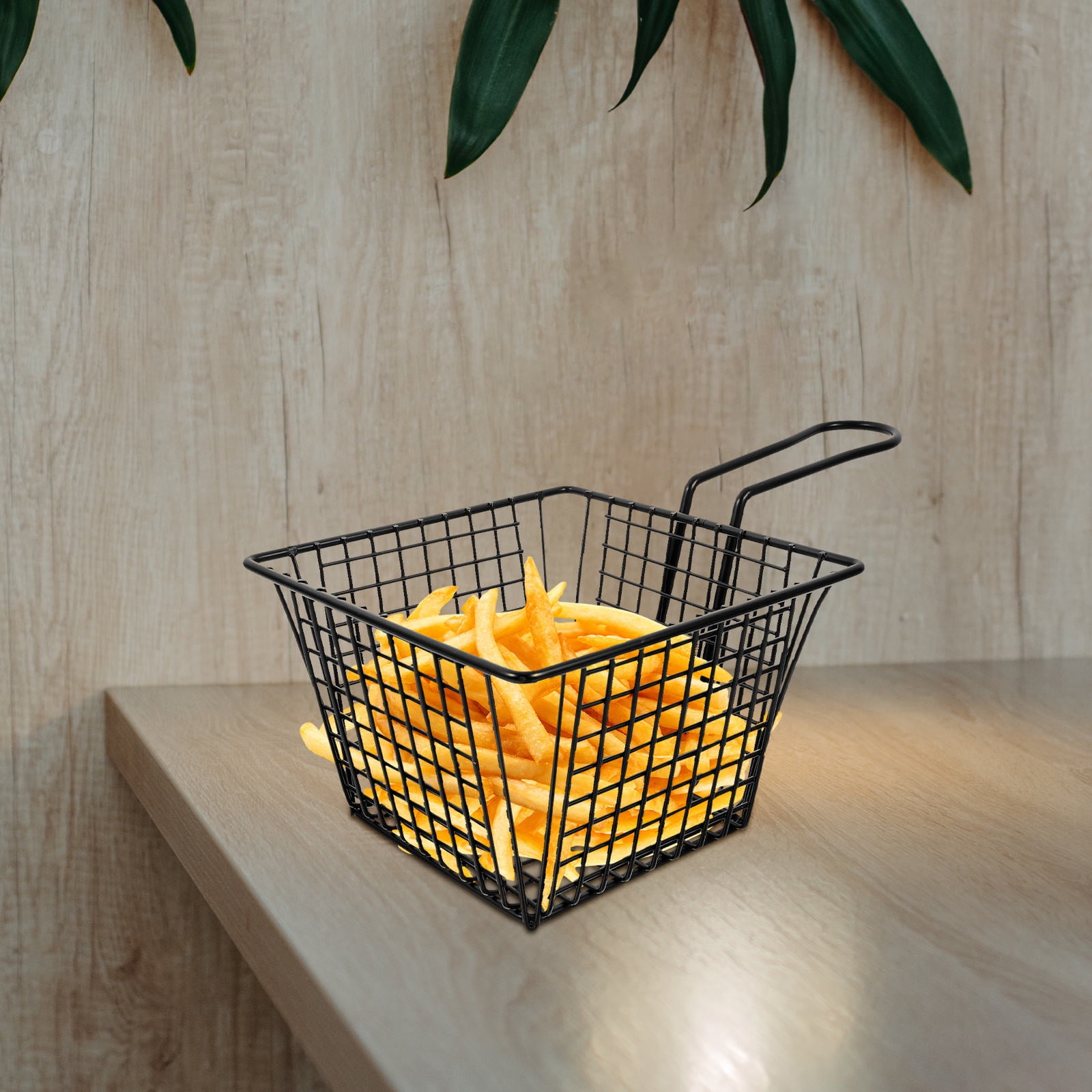 LIFKOME Hemoton Deep Fryer Basket Snack Basket Frying Mesh Container ...